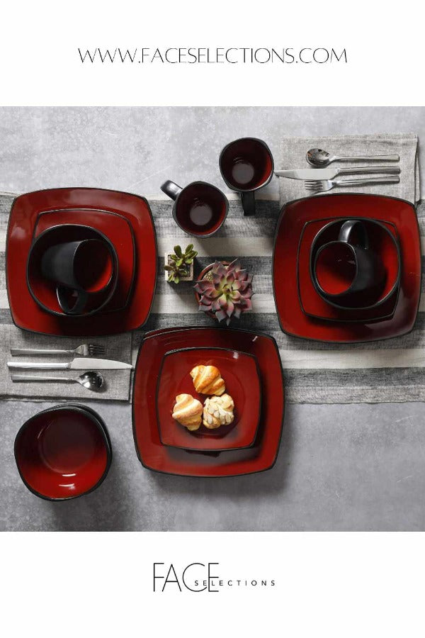 Food Photography Dinnerware Set – Face Selections