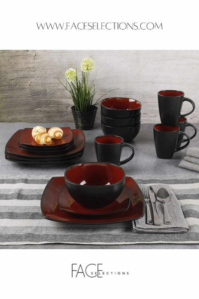 Food Photography Dinnerware Set – Face Selections