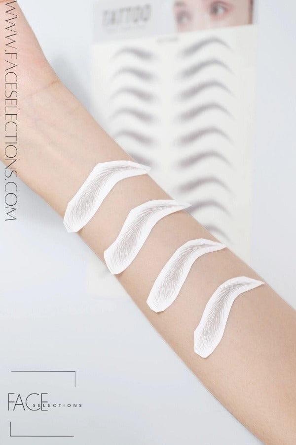 Amazing 4D Eyebrow Tattoo Stickers – Face Selections